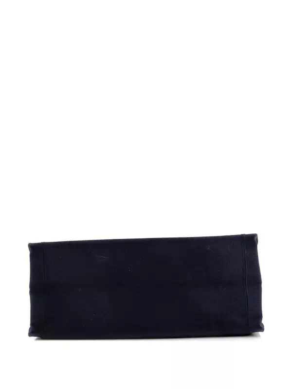 Dior Book Embroidered Large Tote Bag - Blue
