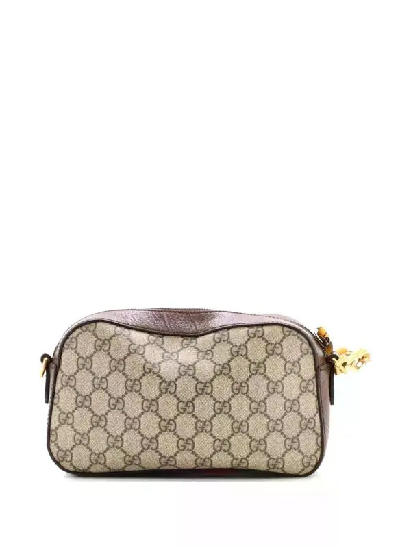 Gucci Neo Vintage Camera Messenger Bag Gg Coated Canvas - Brown