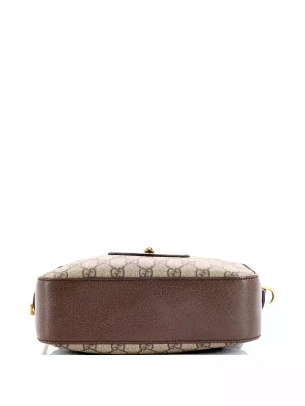 Gucci Neo Vintage Camera Messenger Bag Gg Coated Canvas - Brown