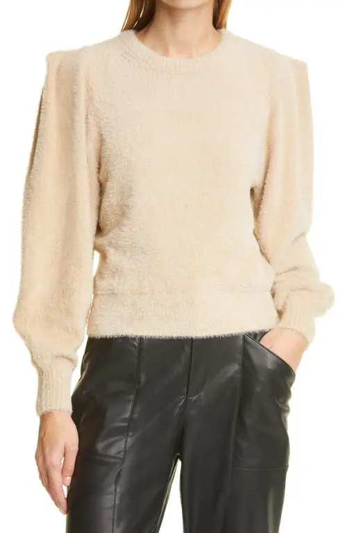 Ronny Kobo Carina Wool Blend Sweater - Sand
