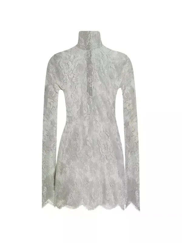 Dolce & Gabbana Chantilly Lace Blouse - Green