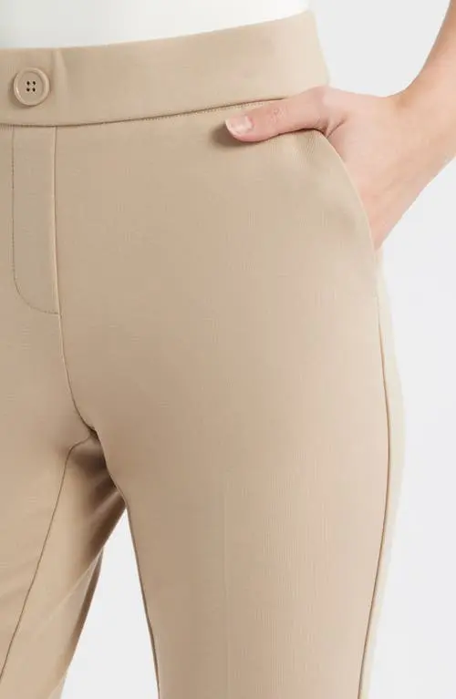 Anne Klein Straight Leg Pull-on Pants