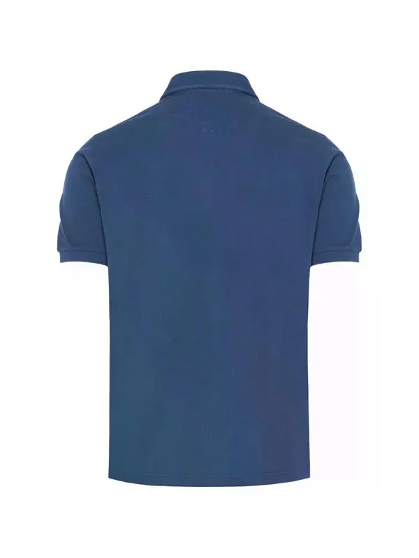 Fedeli North Buttoned Polo Shirt - Blue