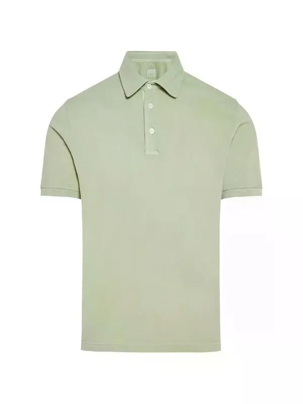 Fedeli North Short-sleeve Polo Shirt - Green