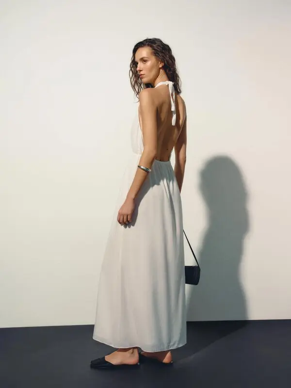 REFORMATION Kiran Dress - Ivory