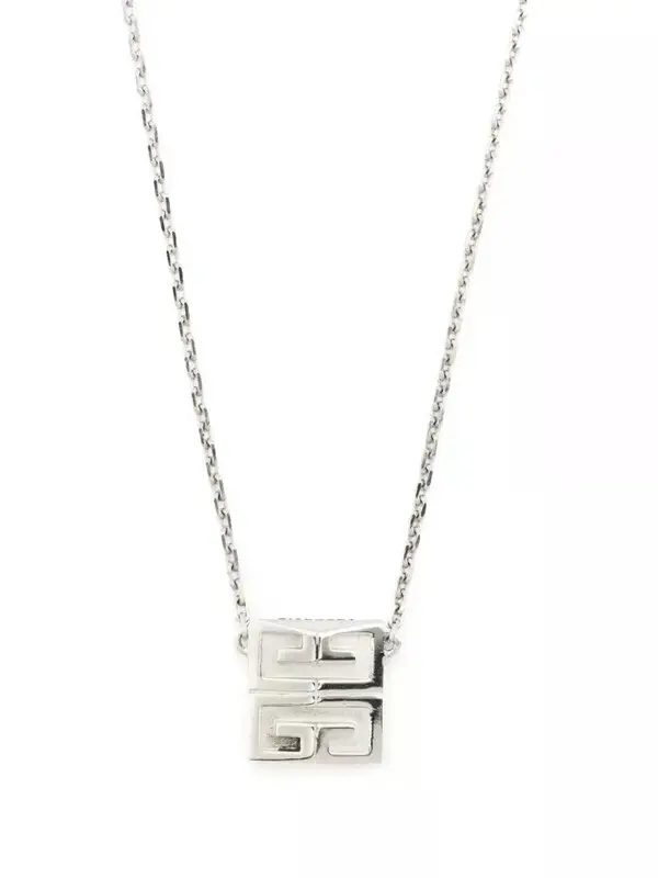 Givenchy 4g Charm Chain Necklace - Silver