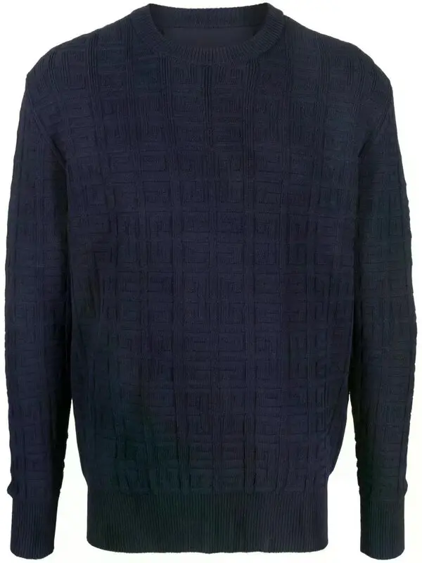 Givenchy 4g Patterned-knit Jumper