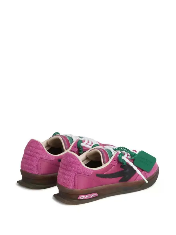 Off-White Arrow Appliqué Sneakers - Pink
