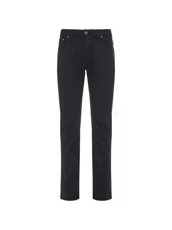 Jacob Cohen Straight-leg Trousers - Black