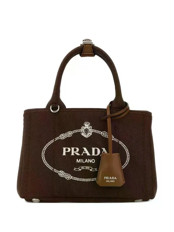 Prada Mini Jardinière Handbag - Brown