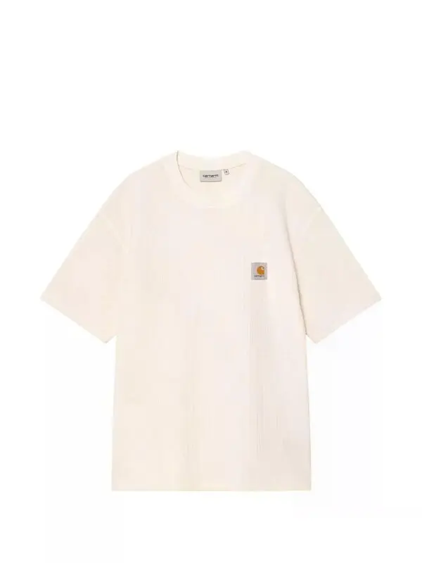Carhartt Work In Progress Nelson Waffle Short-sleeve T-shirt - Neutrals