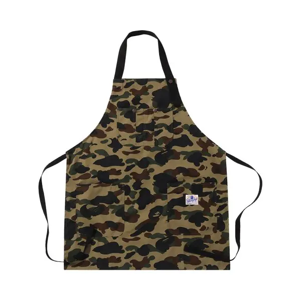 A BATHING APE 1st Camo Duck Apron - Green