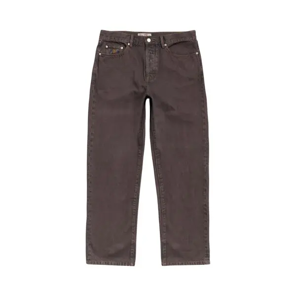 StÜssy New Classic Jean Denim 'resin Wash - Brown