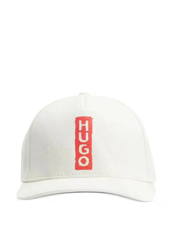 Hugo Logo-embellished Baseball Cap - White