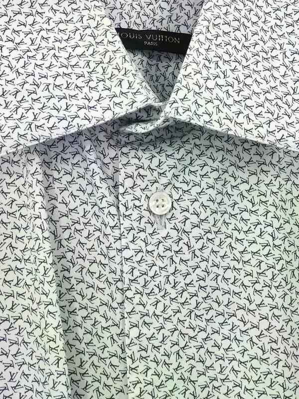 LOUIS VUITTON 2010 Logo-pattern Shirt