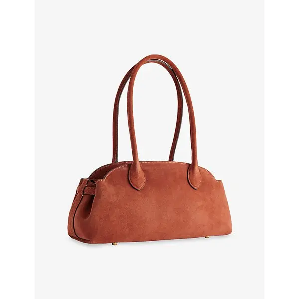 COACH Empire 34 Suede Shoulder Bag