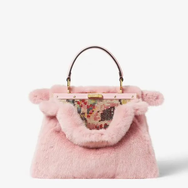 Fendi Peekaboo Iseeu Medium Bag - Pink