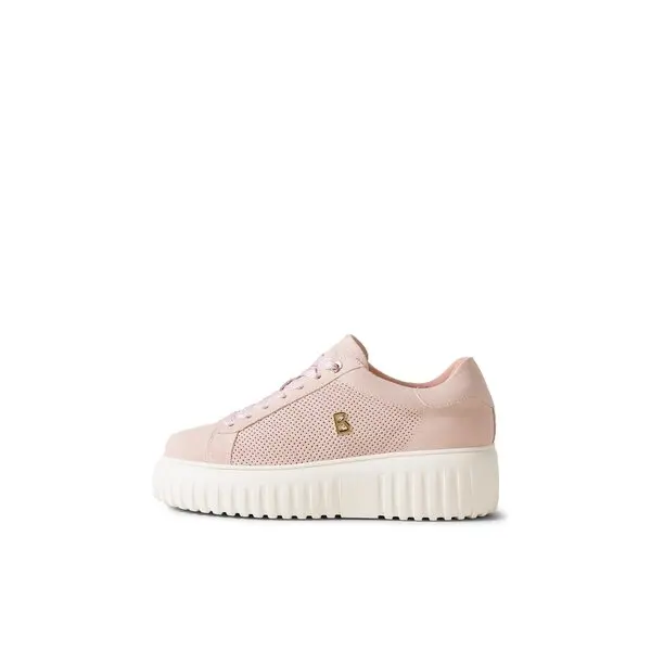 Bogner Platform Sole Trainers - Rosé