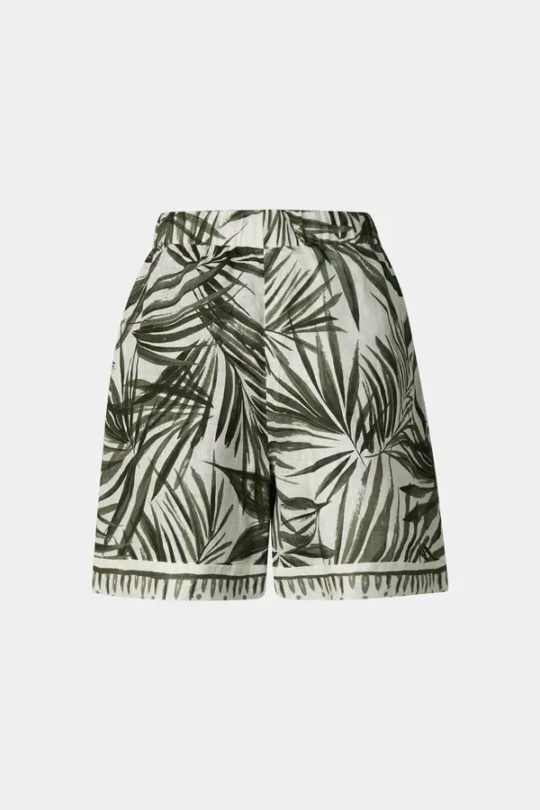 Bogner Carmel Linen Bermuda Shorts