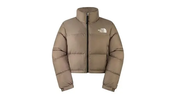 The North Face Women’s Nuptse Short Jacket - Mocha Brown