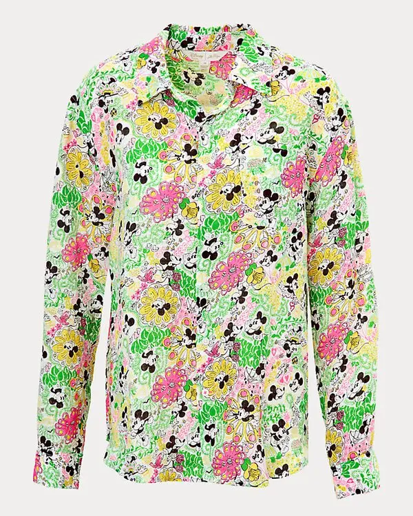 LILLY PULITZER Stuff Addison Linen Button Down Shirt