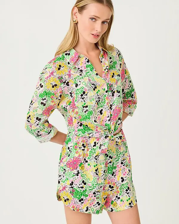 Lilly Pulitzer® Elodey High-rise Linen Shorts
