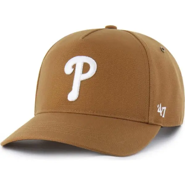 CARHARTT X 47 Carhartt X '47 Philadelphia Phillies Hitch Adjustable Hat - Brown