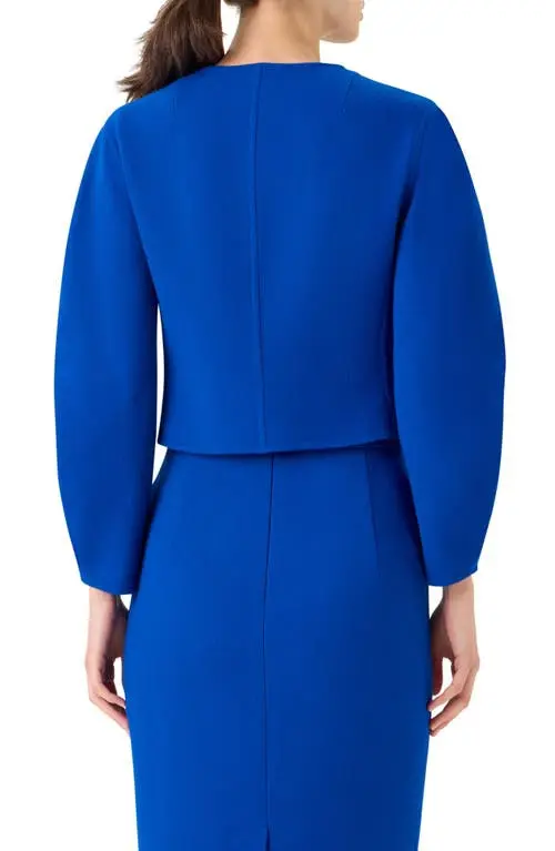 Akris Harriet Crop Wool-blend Jacket