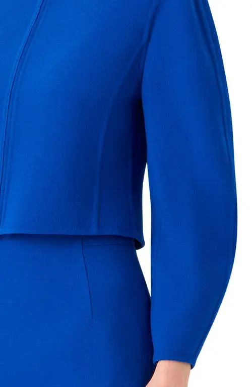 Akris Harriet Crop Wool-blend Jacket
