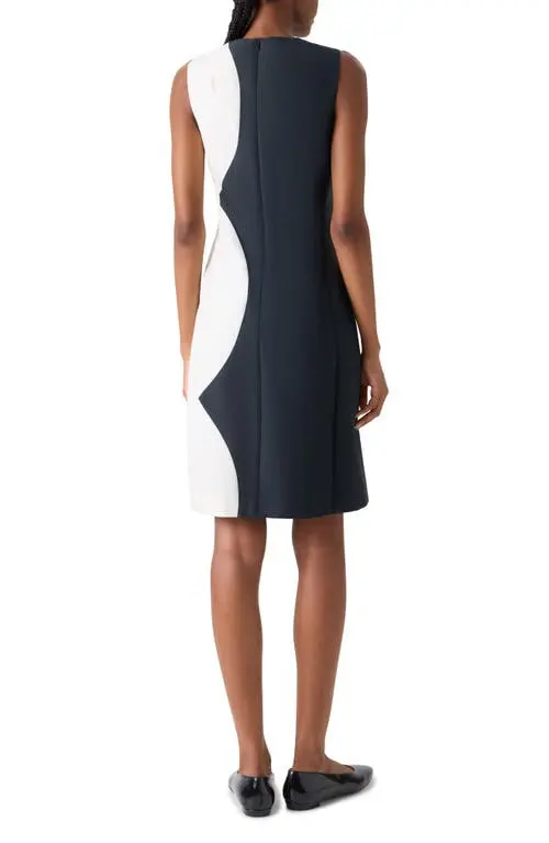 Akris Cloud Cotton & Silk Blend Sheath Dress