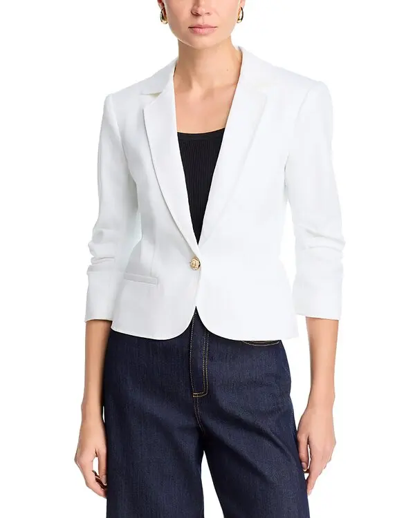 Cinq À Sept Le Petit Kloe Jean Blazer - White