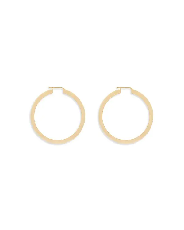 Saint Laurent Hoop Earrings - Gold