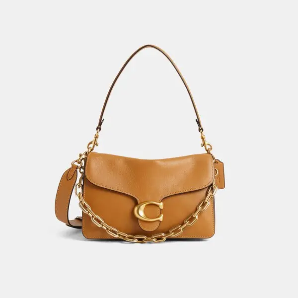 COACH Restored Chain Tabby Shoulder Bag - Brass/honey Brown
