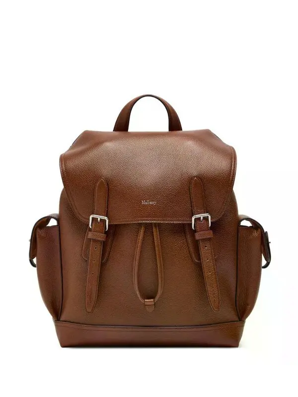 Mulberry Buckle Leather Backpack