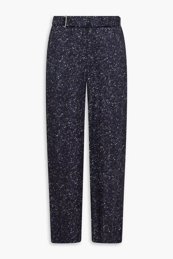 Officine Générale Nash Belted Printed Twill Pants