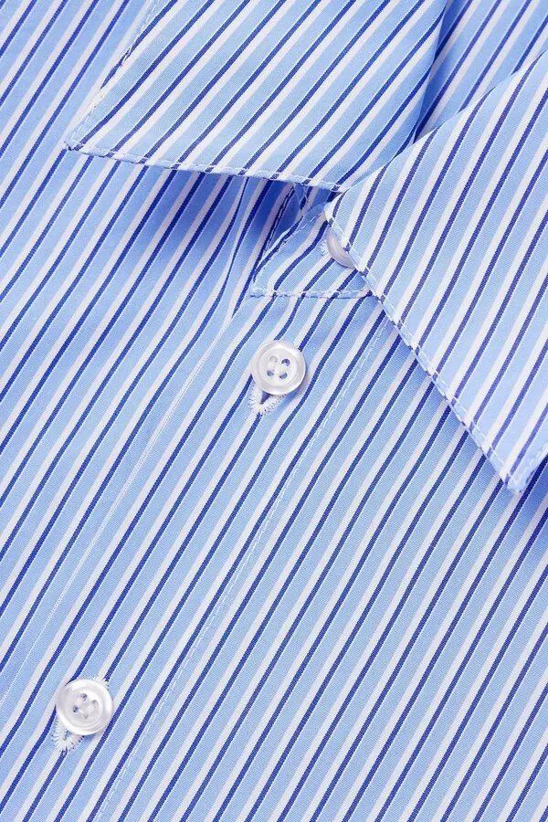 Coperni Striped Cottonpoplin Shirt