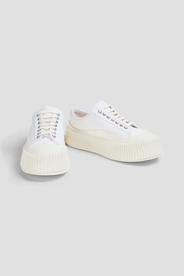 JIL SANDER Canvas Sneakers