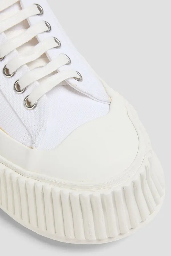 JIL SANDER Canvas Sneakers