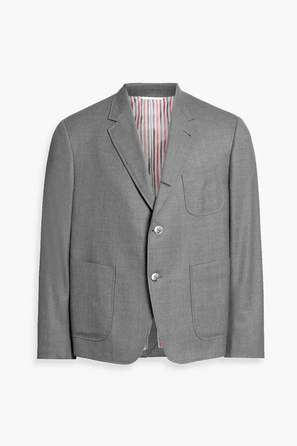 Thom Browne Wooltwill Blazer - Gray