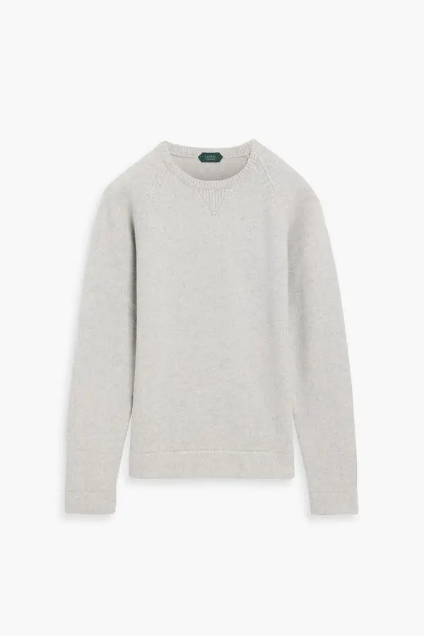 SLOWEAR Zanone Wool And Cashmere-blend Sweater