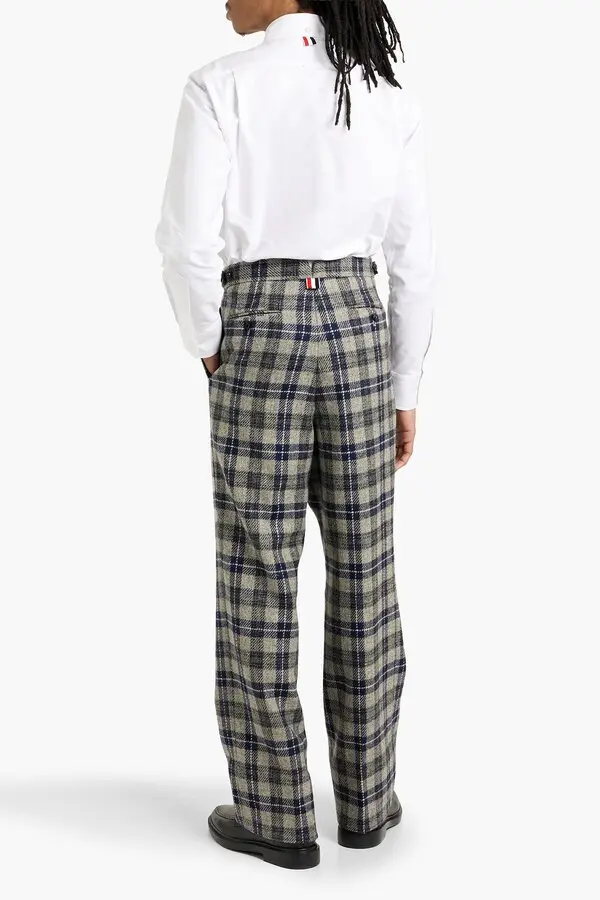 Thom Browne Checked Wool Pants