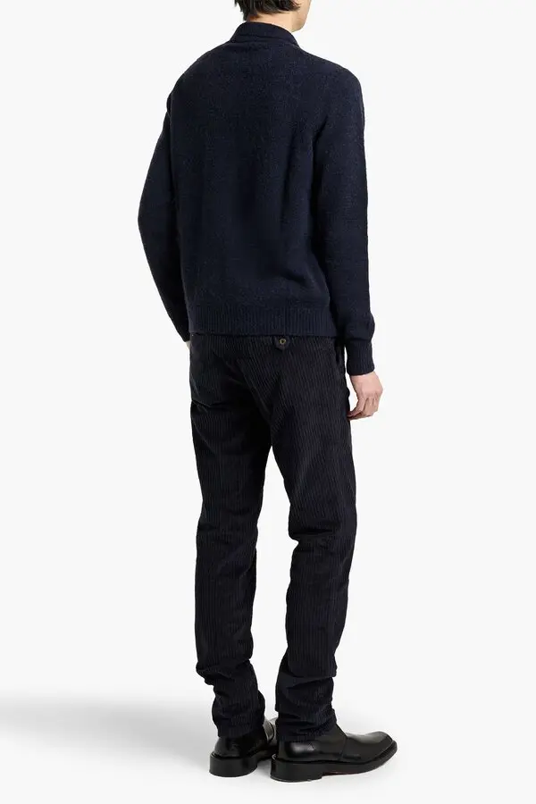 SLOWEAR Incotex Slim-fit Cotton-blend Corduroy Pants