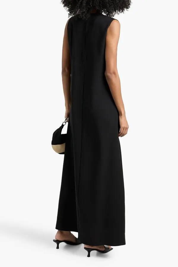 FFORME Mattie Flared Silkcrepe Maxi Dress