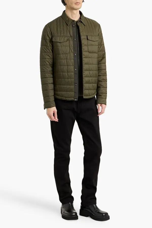 SLOWEAR Quilted Shell Jacket