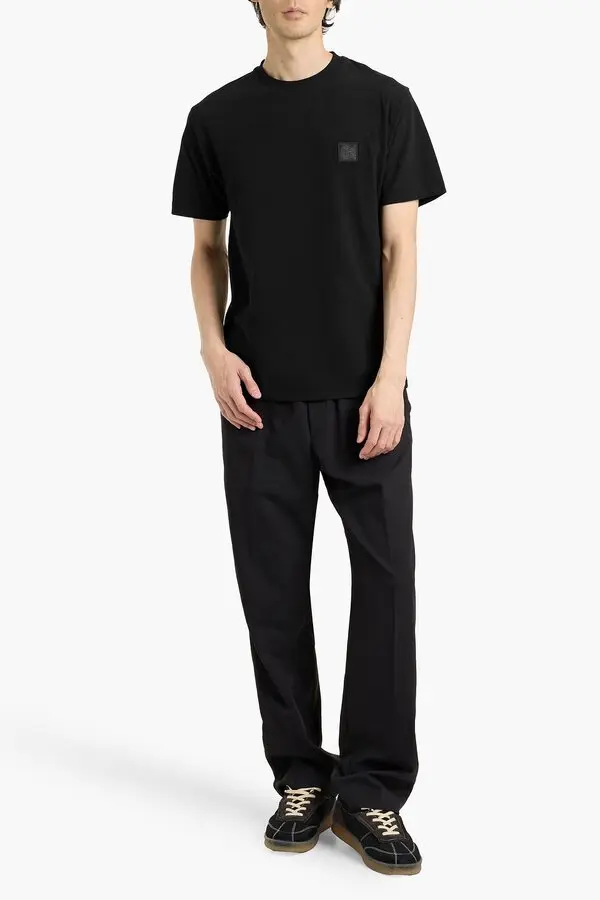 Stone Island Cottonjersey Tshirt - Black