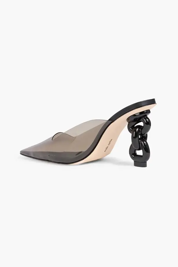 Cult Gaia Carmen Pvc Mules