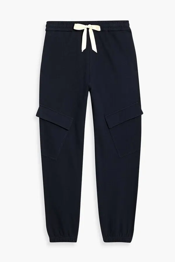 JIL SANDER Cottonfleece Sweatpants - Navy