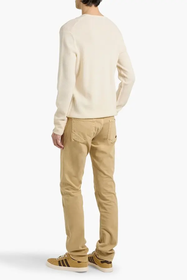 SLOWEAR Incotex Cottonblend Twill Chinos - Mustard