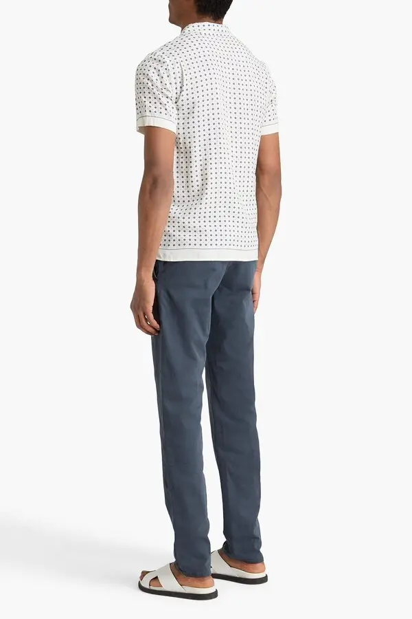 Orlebar Brown Hibbert Floralprint Woven Shirt