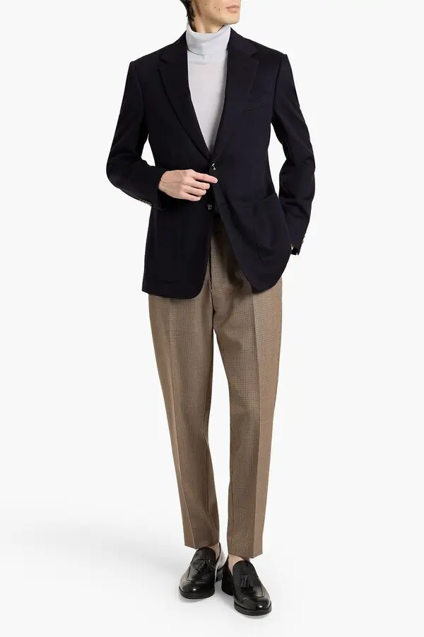 Dunhill Wool And Cashmereblend Blazer